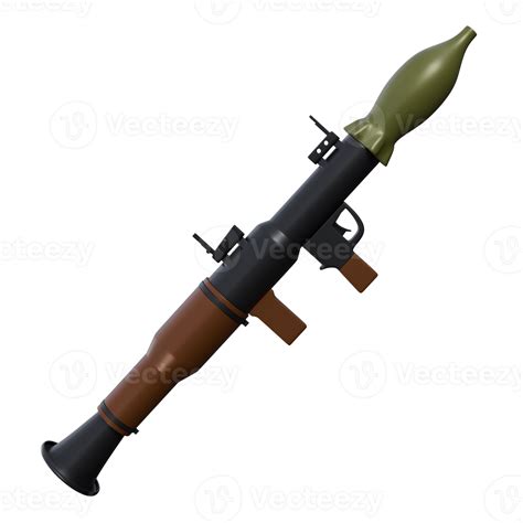 3d Illustration Of Rpg 7 Powerful Rpg 7 Rocket Launcher With Rugged Design Battlefield Realism