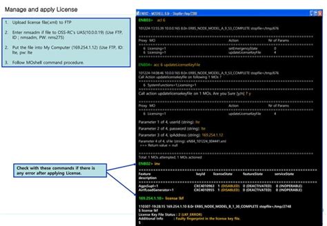 Enodeb Moshell Daily Use Important Commands Pptx