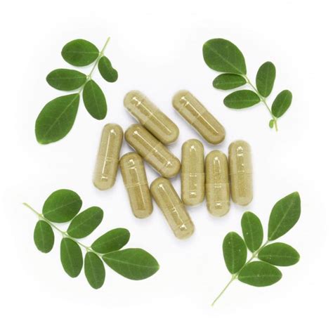 Malunggay Capsules Moringa Oleifera Powder Capsule Daun Kelor