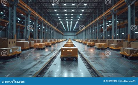 efficient automated sorting of boxes using agvs in a large warehouse