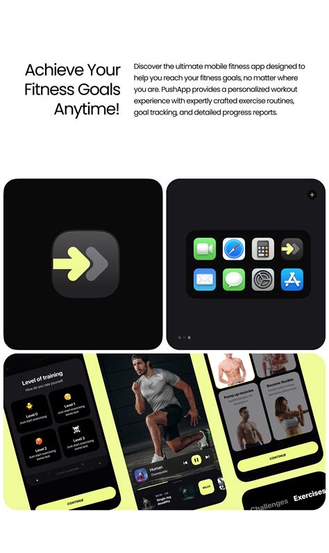 Push App — App Uiux Design Behance