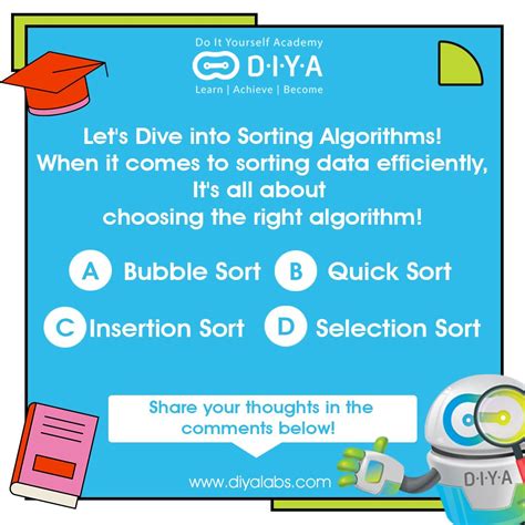diya robotics [do it yourself academy] on linkedin coding algorithms sorting techtalk