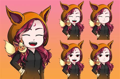 Create Chibi Pngtuber Character Custom For Your Streams By Isnanridhos