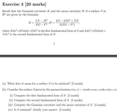Solved Exercise 3 20 Marks] Recall That The Gaussian
