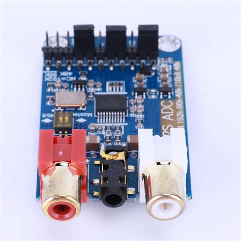 I2s Adc Hifi Audio Acquisition Card Module Wm8782s Master Slave Mode Development Board 24bit
