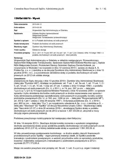 Tpg2017 Chapter Iv Annex Ii Paragraph 62 Tpcases