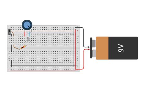 Circuit Design Circuito En Protoboard Tinkercad