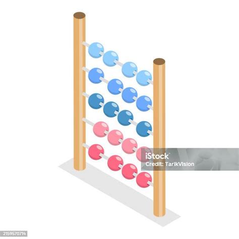 주판의 3d 등각 투영 평면 벡터 세트입니다 항목 1 계산기에 대한 스톡 벡터 아트 및 기타 이미지 계산기 교육 금융 Istock