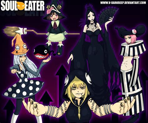 Soul Eater Witches By Xdarkreepx On Deviantart