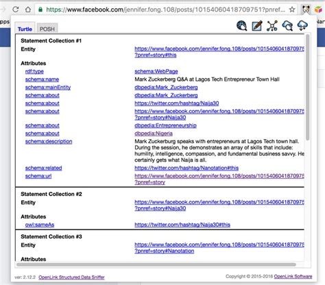 Nanotation Facebook Linkeddata Schemaorg Semanticweb Rdf