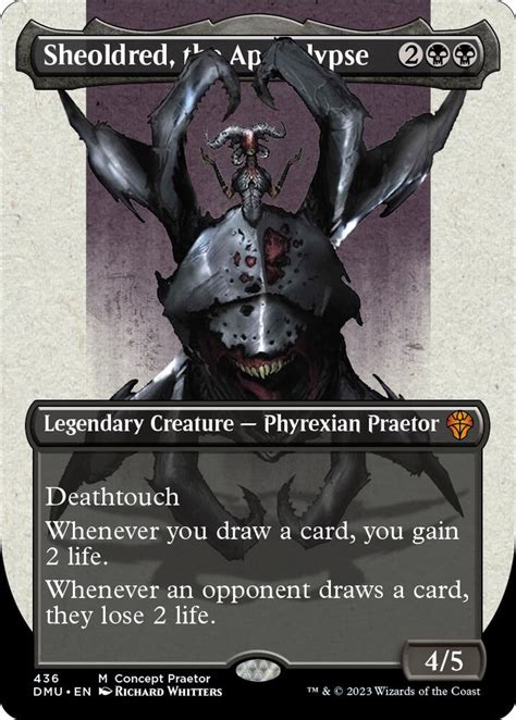 Sheoldred The Apocalypse Concept Praetor Step And Compleat Foil