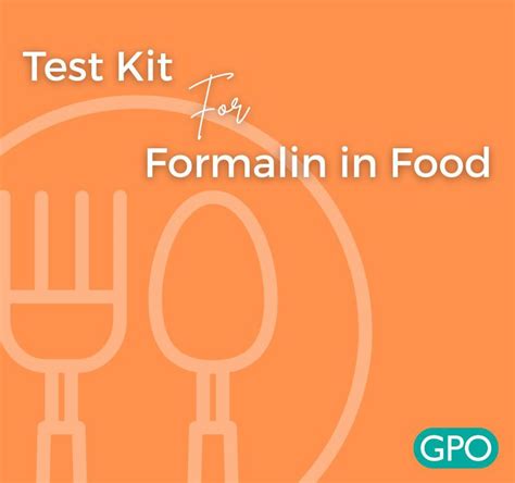 Formalin Test Kit 30 Test