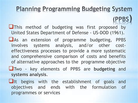 Budgeting Methods And Techniques Different Types Of Budgeting Pptx