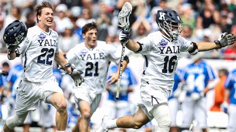 Yales First Mens Lacrosse Title Is Worth The Wait Espn
