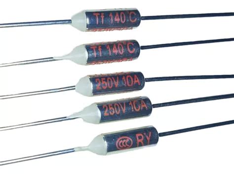 5 Piezas Fusible Térmico Serie Ry 140°c 10a 250v Tf140°c Mercadolibre