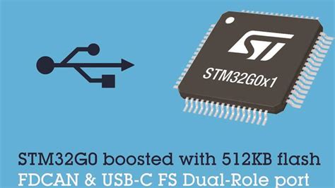 Stmicroelectronics Extends Stm32g0 Mcu Series