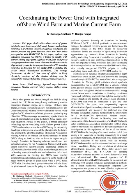 Pdf Coordinated Voltage And Current Control In A Distribution Network By Open And Closed Loop