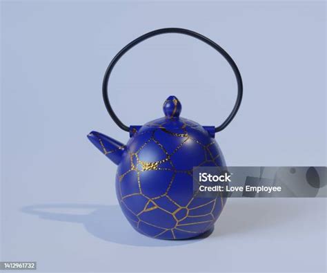 세라믹 찻주전자 Kintsugi는 깨진 도자기를 수리하는 일본의 예술입니다 꽃병에 대한 스톡 사진 및 기타 이미지 꽃병 킨츠기 도자기 Istock