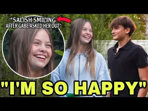 Salish Matter Caught Being Happy After Gabe Asked Her Out On A Date 😱