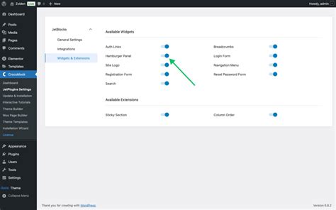 Hamburger Panel Widget Overview — Jetblocks Crocoblock