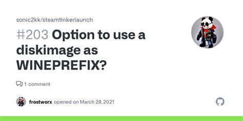 Option To Use A Diskimage As WINEPREFIX Issue 203 Sonic2kk