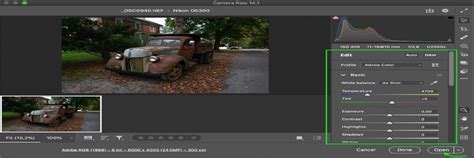 آموزش کمرا راو Camera Raw فتوشاپ