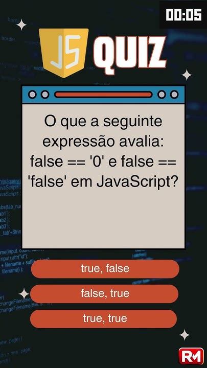 Quiz Javascript False 0 E False False Coding Javascript