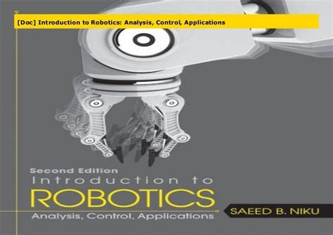 [doc] introduction to robotics analysis control applications