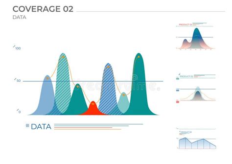 Poster Process Data Charts In Color Vector Elements Charts Stock