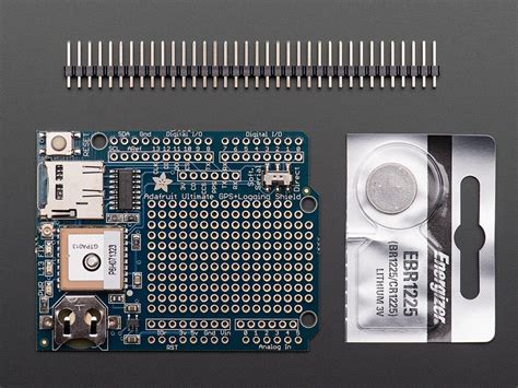 Adafruit Ultimate Gps Logger Shield Includes Gps Module