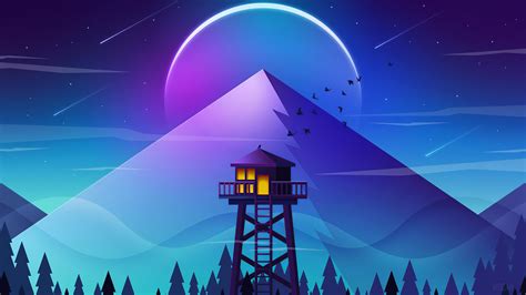 Firewatch Tower Wallpapers Top Free Firewatch Tower Backgrounds