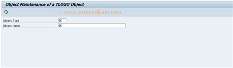 RSESH TLOGO MAINT SAP Tcode Start Of Object Maintenance Transaction Code
