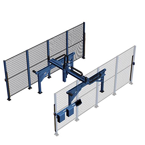 medium 3 axis gantry robot with frame enclosed vention