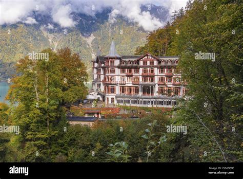 Historic Hotel In An Impressive Mountain Landscape Surrounded By