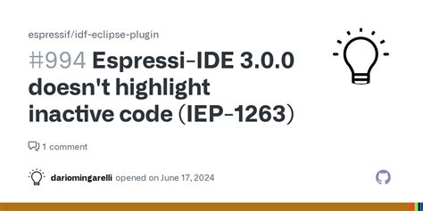 espressi ide 3 0 0 doesn t highlight inactive code iep 1263 · issue 994 · espressif idf