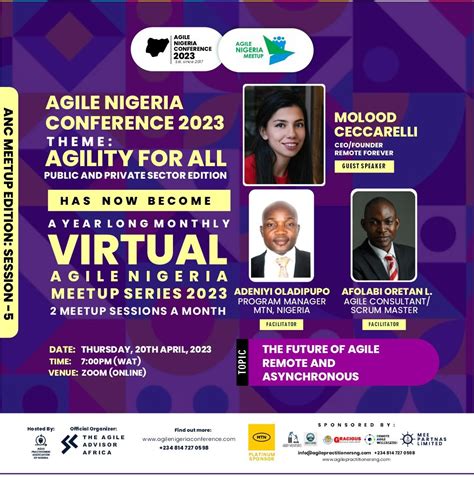 Agile Practitioners Association Of Nigeria On Linkedin Agilenigeriameetupseries