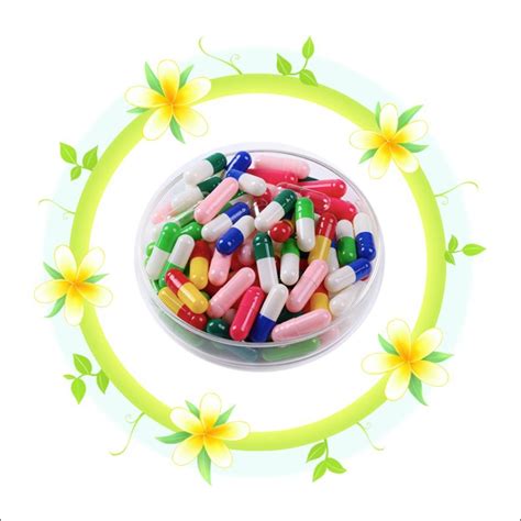 Hpmc Enteric Coated Plants Empty Capsules Acid Resistent Vegetable Clear Empty Unfilled
