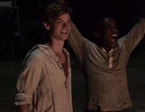 NEWT AND ALBY Maze Runner Movie Maze Runner Funny Maze Runner