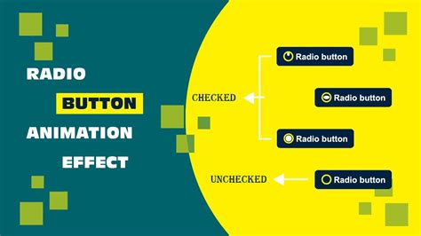 Radio Button Animation Radio Button Effect Code Effect Youtube