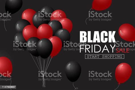 블랙 프라이데이 세일 풍선 배경 디자인입니다 벡터 일러스트 0명에 대한 스톡 벡터 아트 및 기타 이미지 0명 3차원 형태