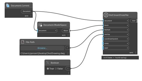 Xref Multiple Dwgs Civil 3d Dynamo