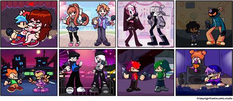 My Favorite Fnf Ships By Andrewfunart On Deviantart