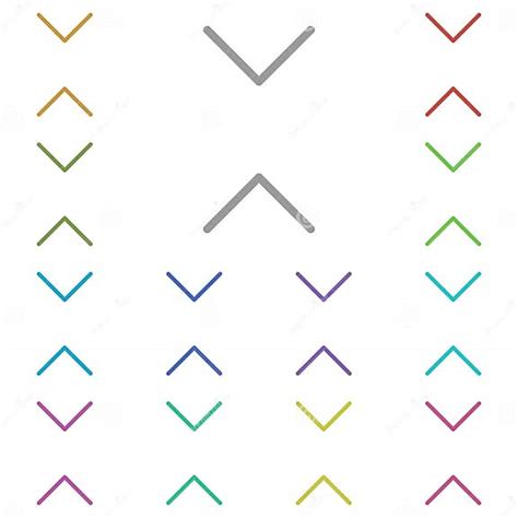 Arrow Up And Down Icon Simple Thin Line Outline Vector Element Of