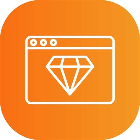 Diamond Line Gradient Curve Icon 51054994 Vector Art At Vecteezy
