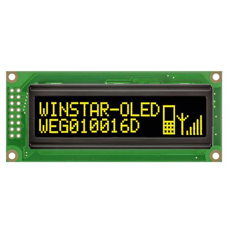 WEG DLPP N Winstar Longlife OLED Graphic Display Module Unisystem Supplier And
