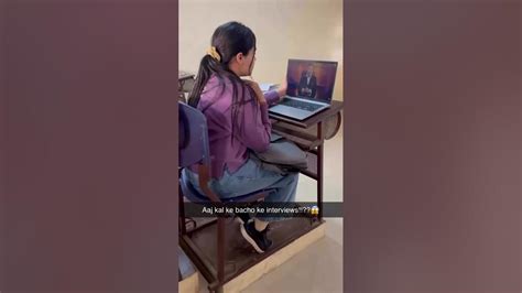 Subscribe For More Coding Tips⬆️ Aaj Kal Ke Gen Z Ke Interviews Dekhlo😳