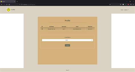 Github Ewu11theprofiler This Project Is A Simple Web Profiler Project