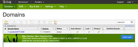 Github Pages Godaddy Setting The Dns For Github Pages On By Julia