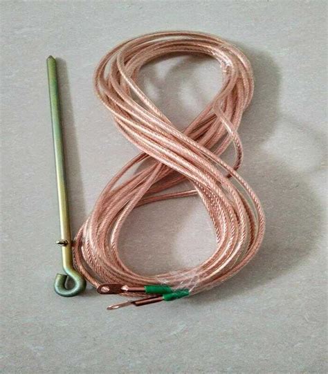 Lightning Rod Grounding Wire Lightning Protection Connection Wire Roof