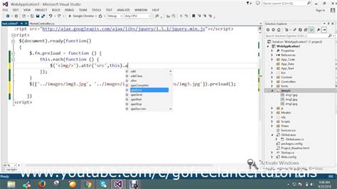 Preloading Images With Jquery Youtube